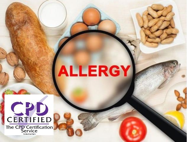 Food Allergen Awareness course | £10+VAT | Online | Approved Food Allergen Awareness course | £10+VAT | Online | Approved
