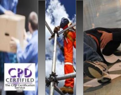 Manual Handling in the Workplace,Working at Height,Slips Trips Falls ...